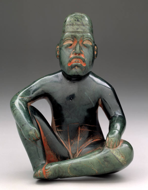Seated ruler in ritual pose - The AMICA Library